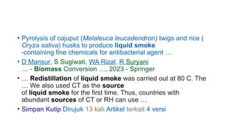 Improving the Quality of Environmentally Friendly Liquid Smoke.pptx