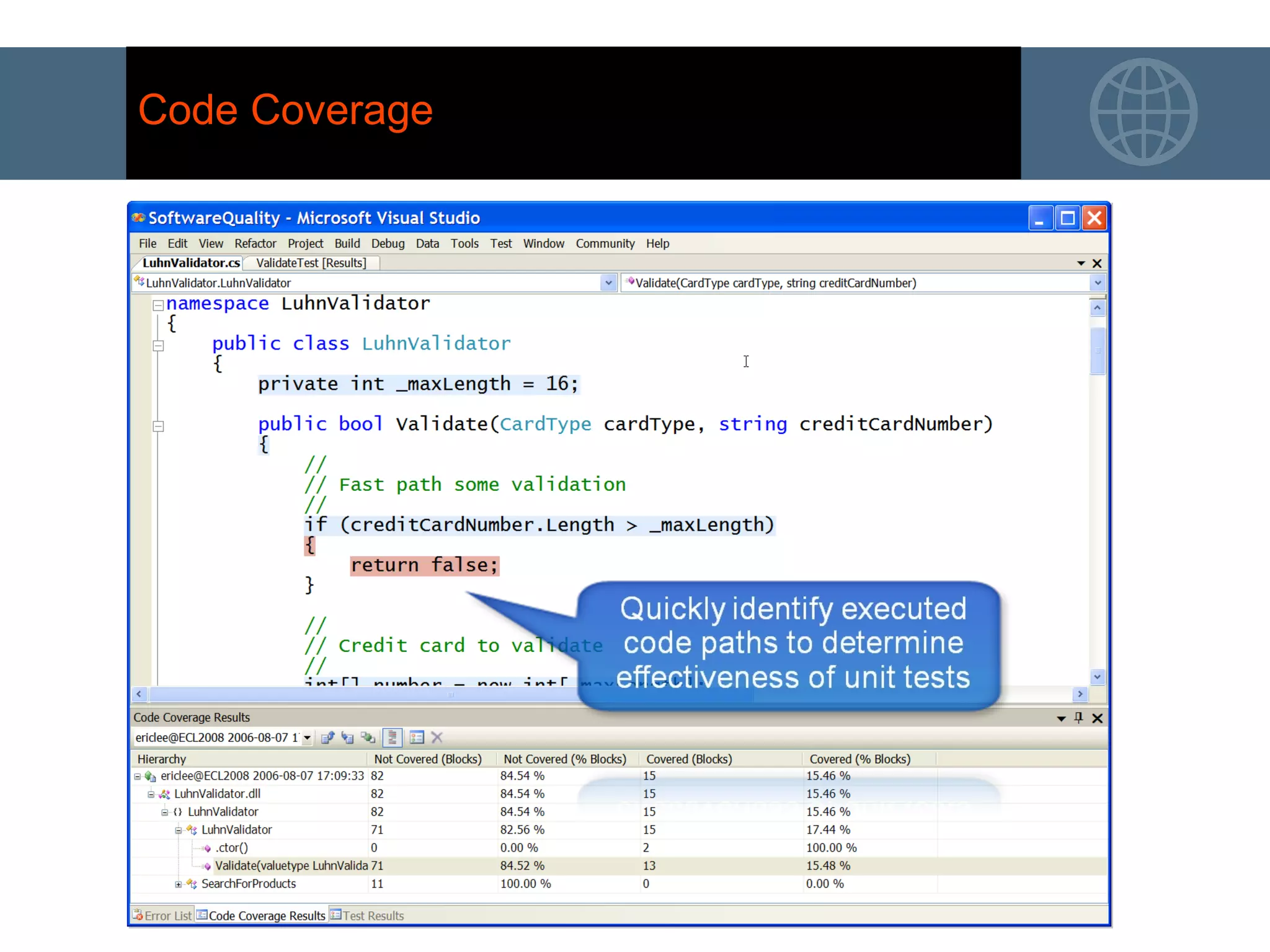 Improving The Software Development Lifecycle With Visual Studio Team System | PPT