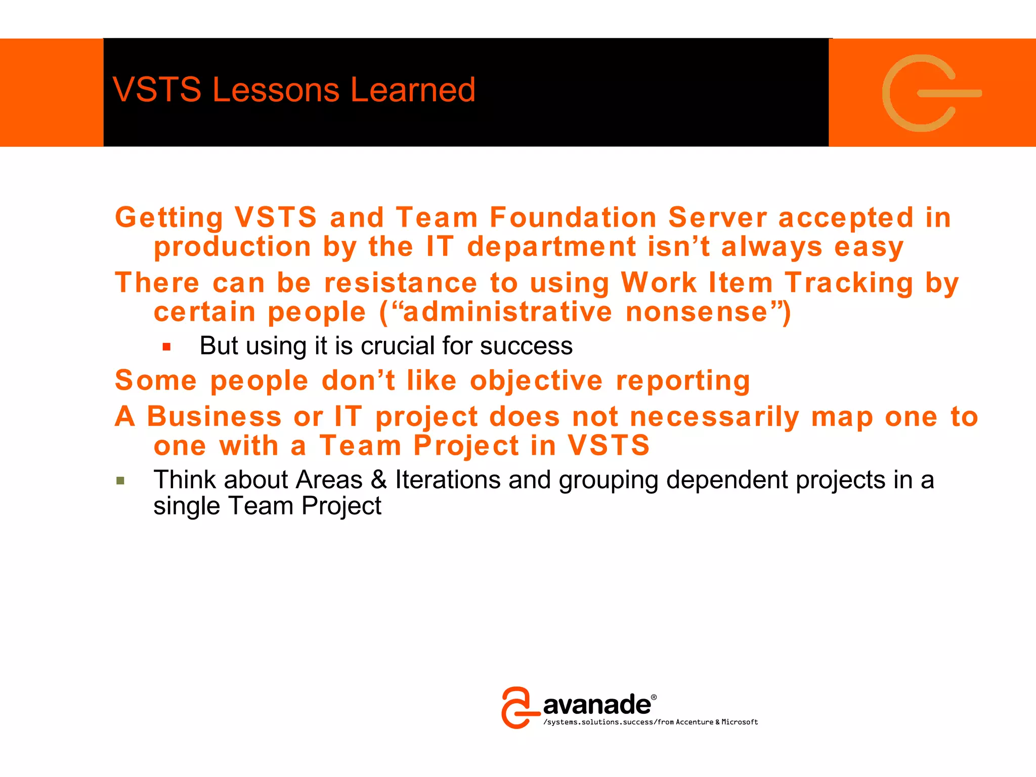 Improving The Software Development Lifecycle With Visual Studio Team System | PPT