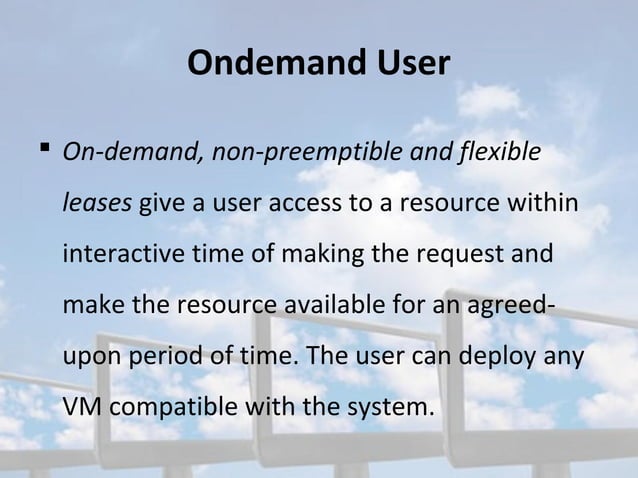 Improving utilization of infrastructure clouds | PPT