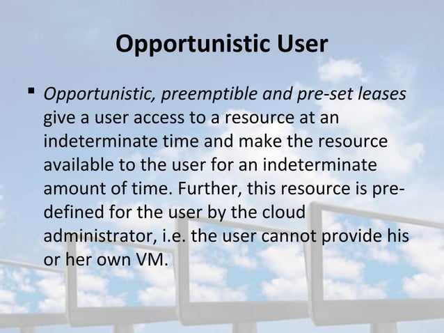 Improving utilization of infrastructure clouds | PPT