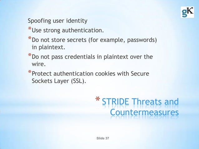 Improving web application security, part i | PPTX