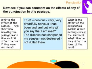 Improving writing and punctuation | PPT