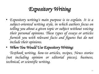 Improving writing skill | PPTX