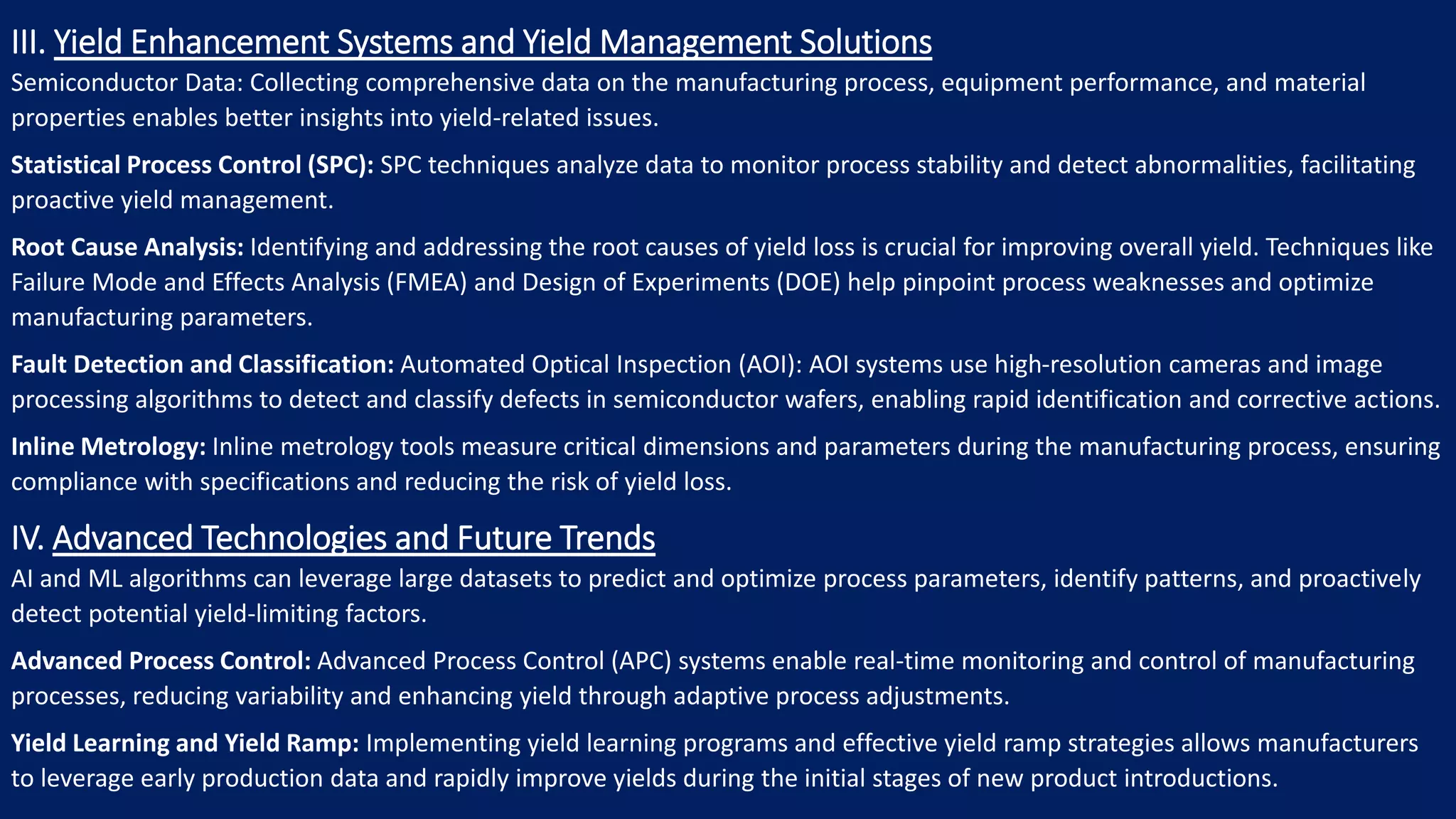 Improving Yield and Quality in Semiconductor Manufacturing with ...