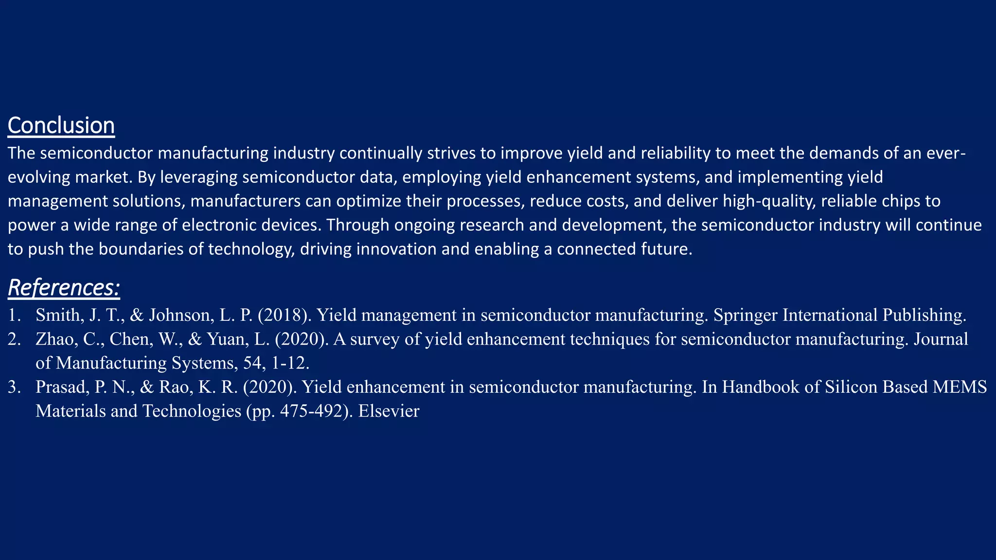 Improving Yield and Quality in Semiconductor Manufacturing with ...