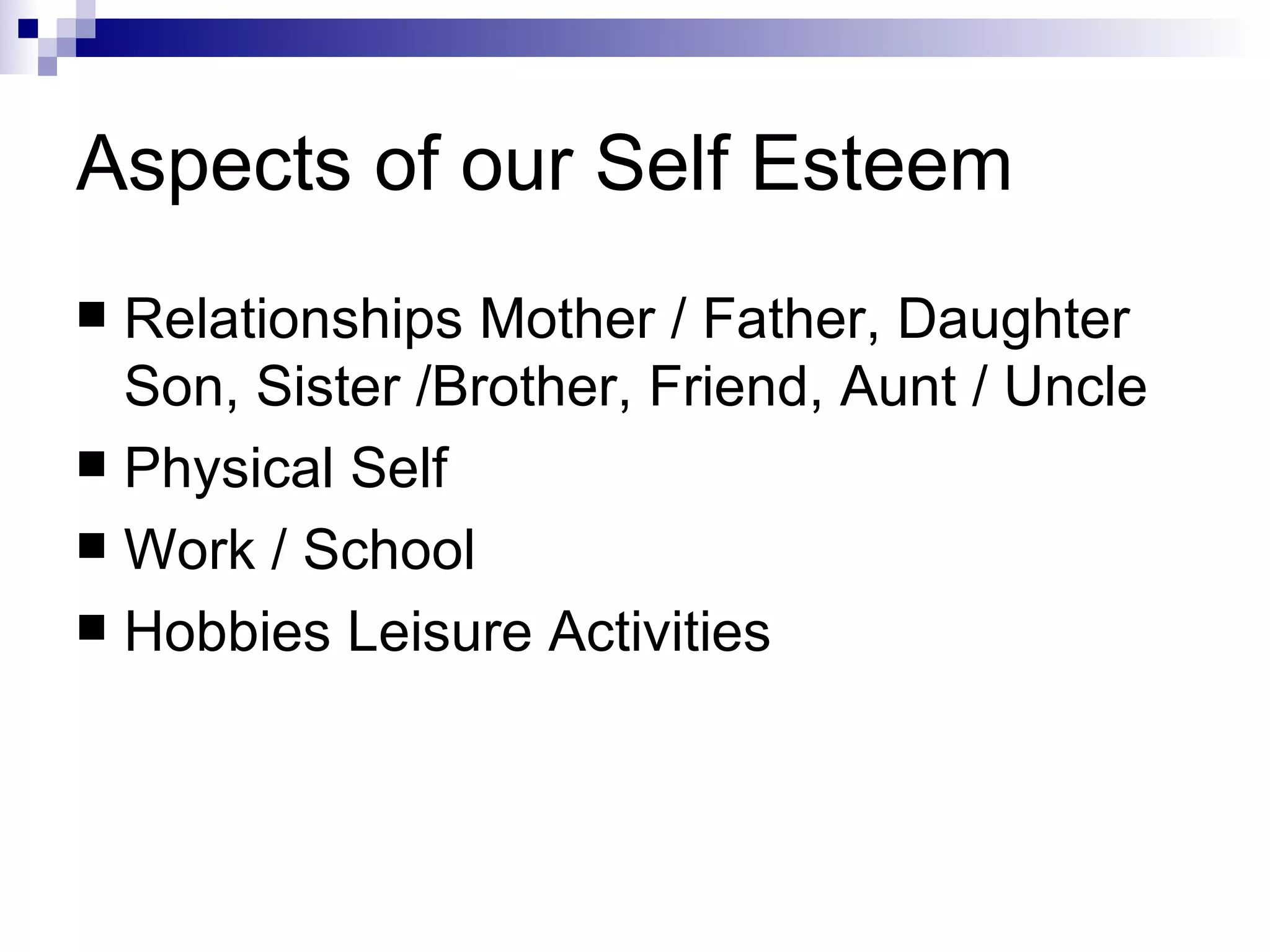 Improving Your Childs Self Esteem | PPT | Parenting Children Aged 4-11 ...