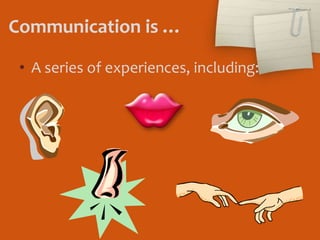 Improving your communication skills workshop | PPTX