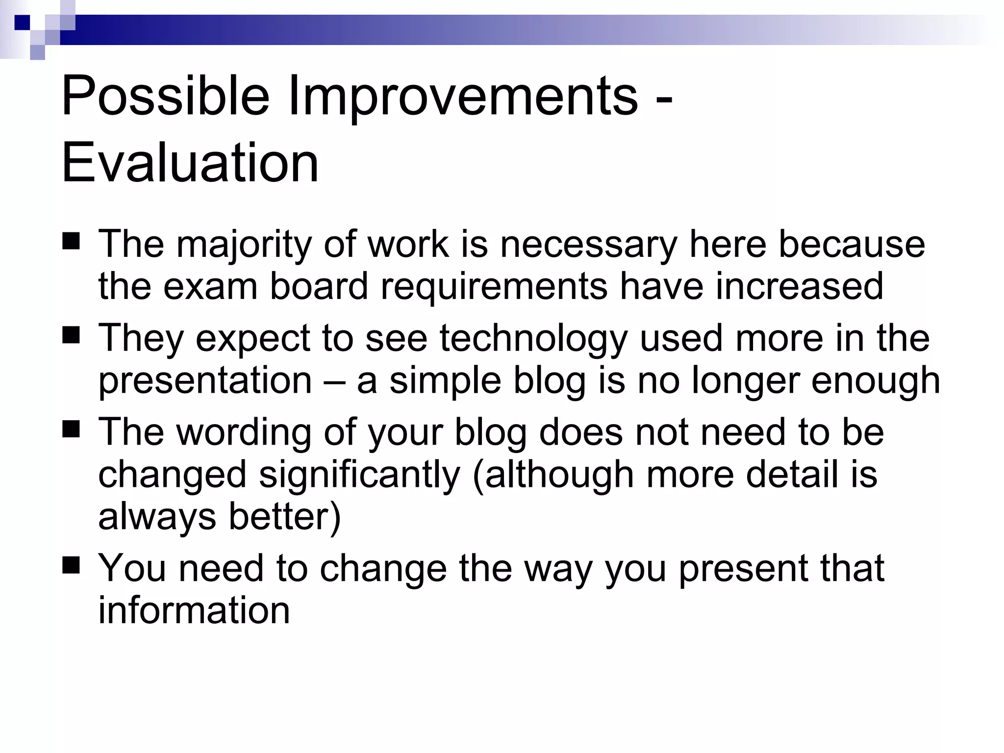 Improving your coursework ppt | PPT