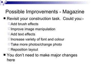 Improving your coursework ppt | PPT | Educational Assessment | Education