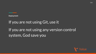 Drupal 8 - Improving your development workflow | PPT