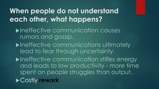 Improving Your Leadership Communication | PPTX