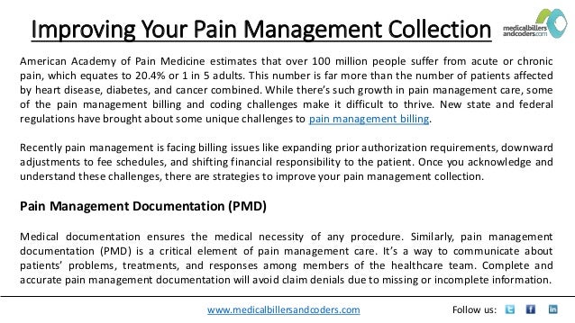 Improving Your Pain Management Collection | PPTX