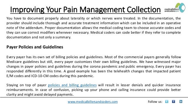 Improving Your Pain Management Collection | PPTX