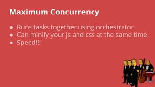 Improving your workflow with gulp | PDF | Programming Languages | Computing