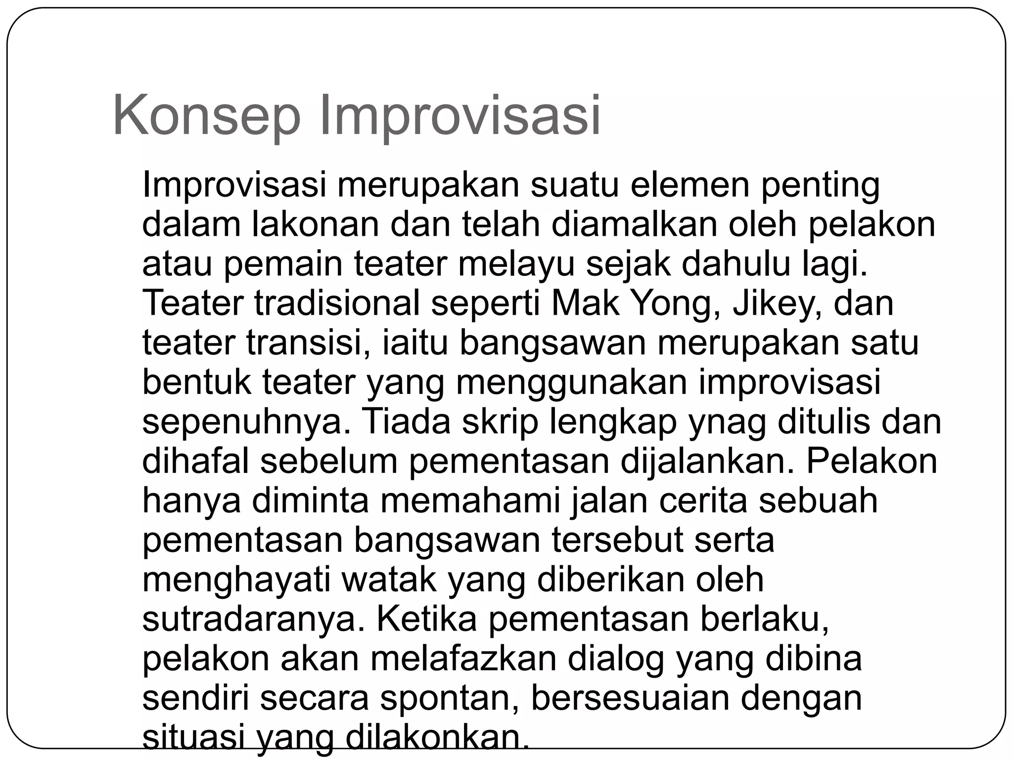 Improvisasi alat | PPTX