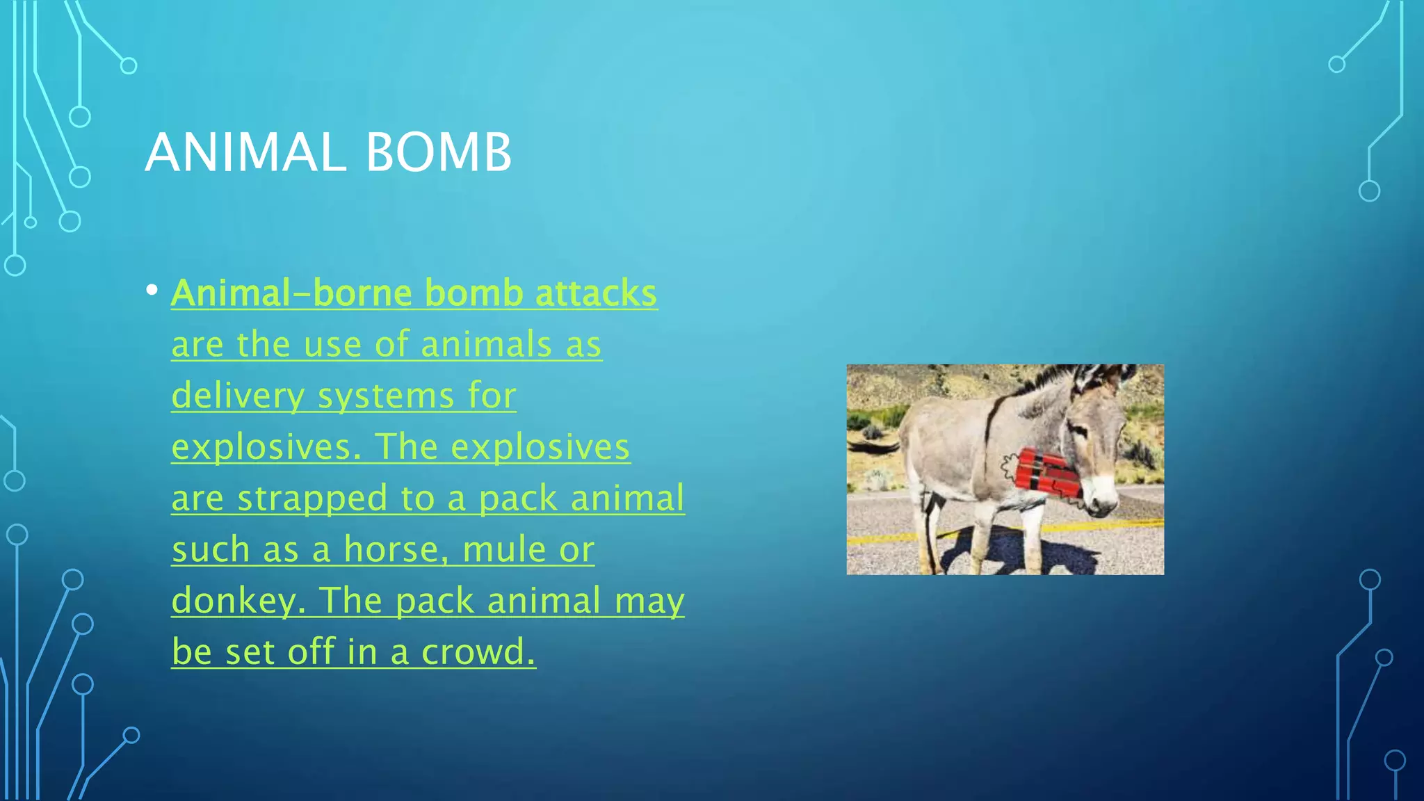 Improvised explosive device IED | PPTX