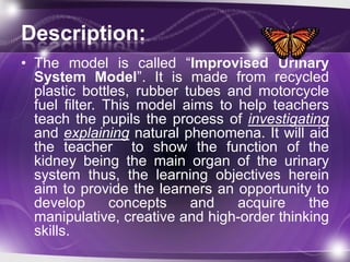 Improvised urinary system | PPTX