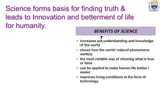 Importance of science in innovation.ppt | Home Utilities | Personal Finance