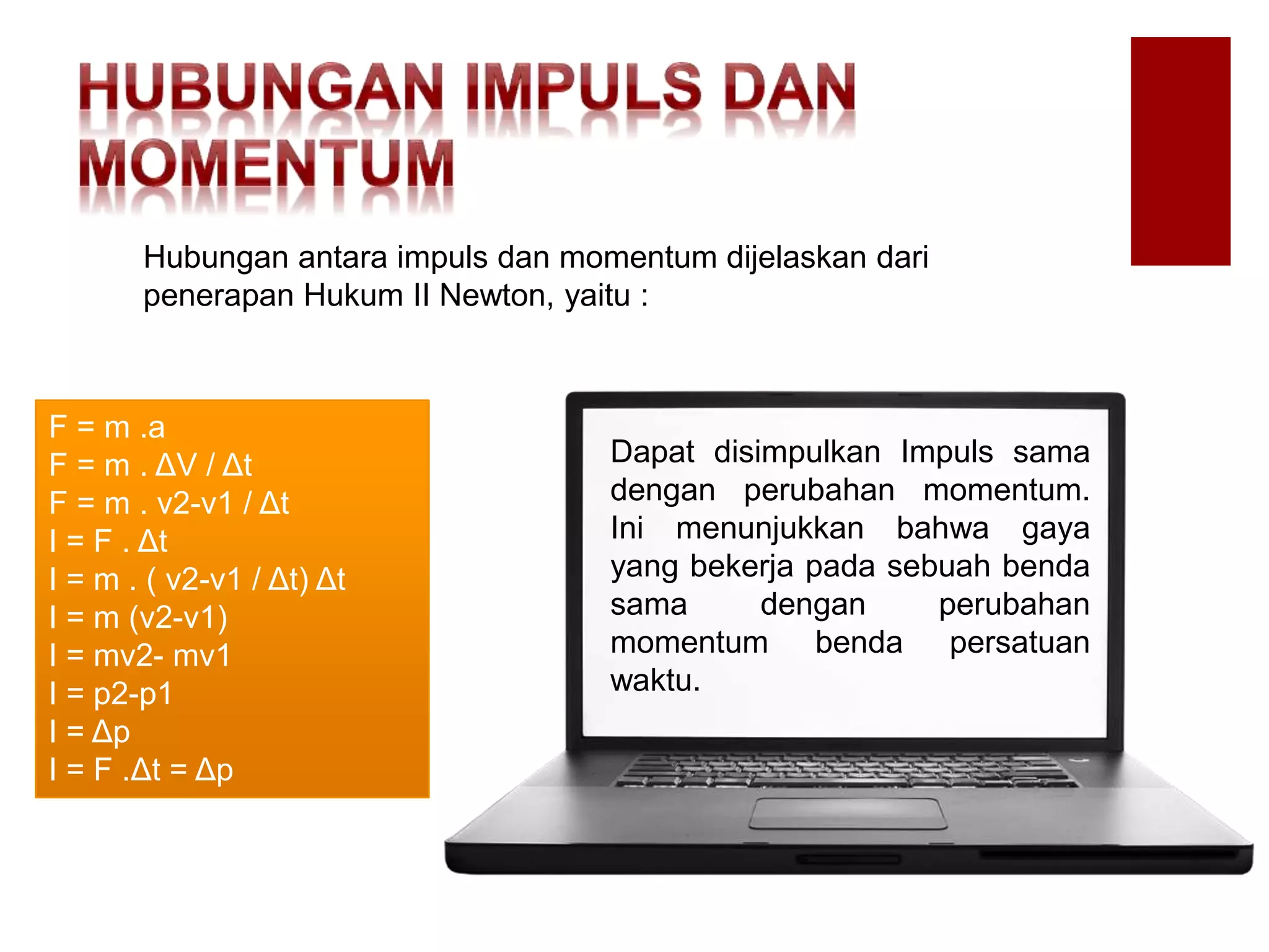 Impuls dan Momentum | PPTX