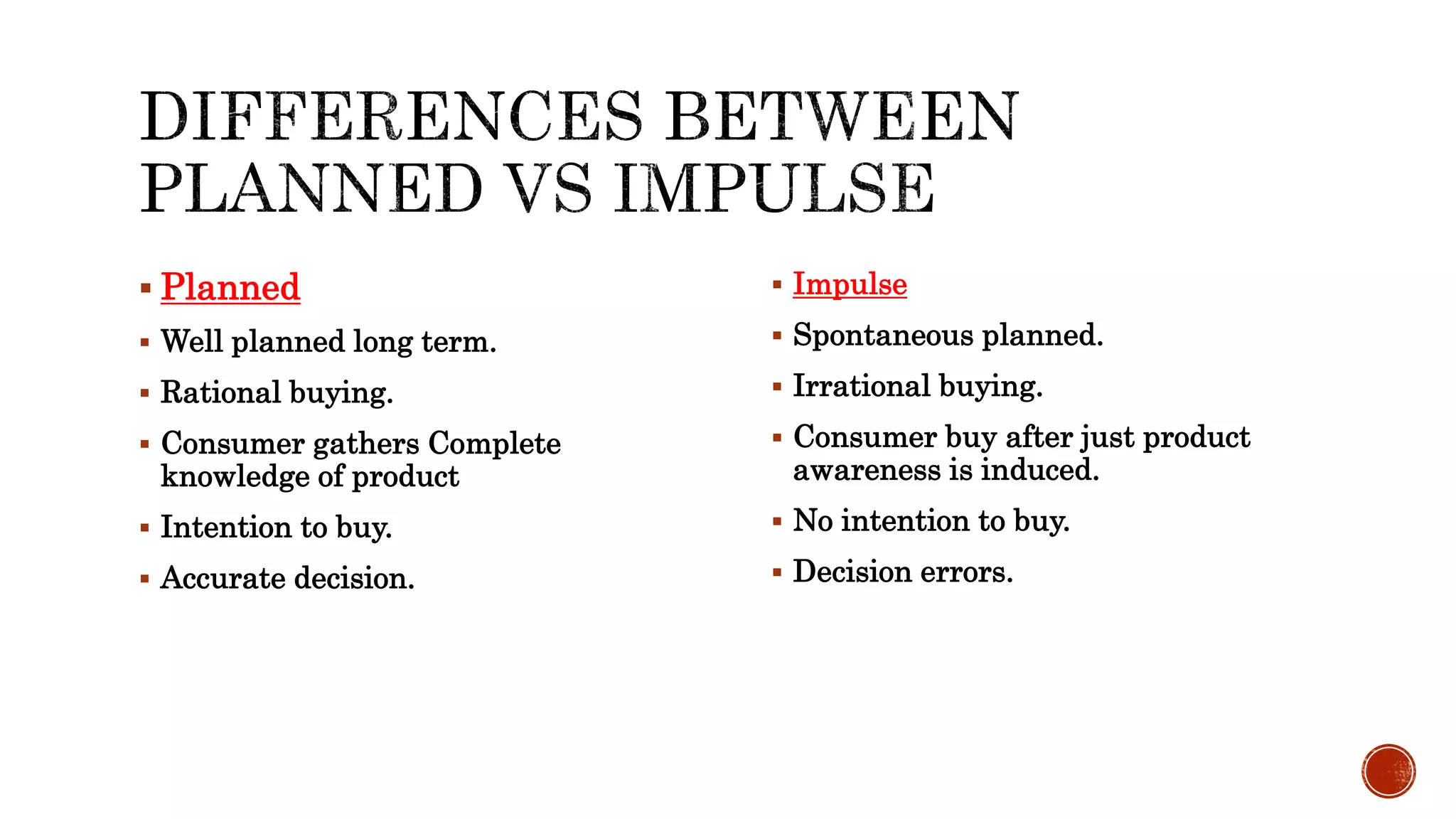 Impulse buying behavior of consumer | PPTX