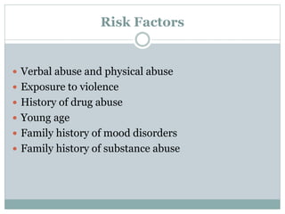 Impulse control disorder | PPTX | Substance Abuse | Diseases and Conditions