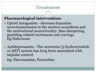 Impulse control disorder | PPTX | Substance Abuse | Diseases and Conditions