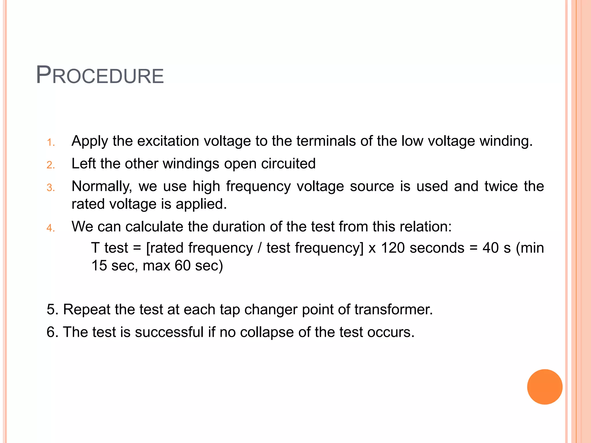Impulse Testing Of Transformer Pptx Consumer Electronics