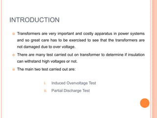 Impulse testing of transformer | PPTX
