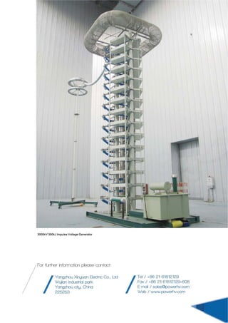 Impulse voltage test system | PDF
