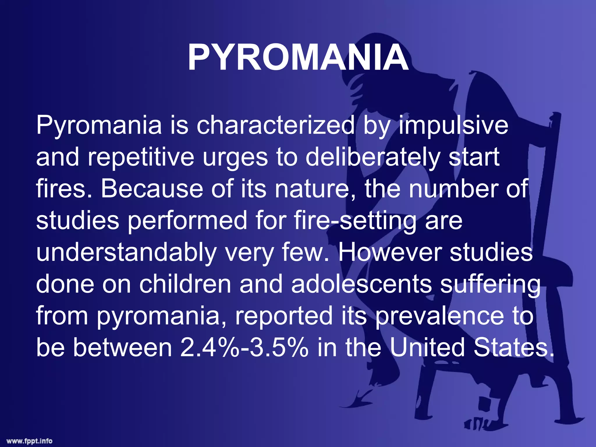 Impulsive control disorder | PPT