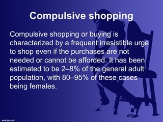 Impulsive control disorder | PPT