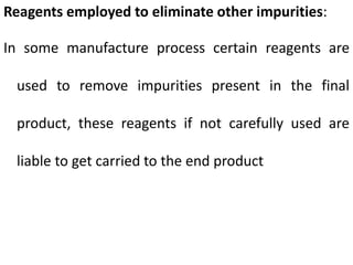 Impurities | PPTX