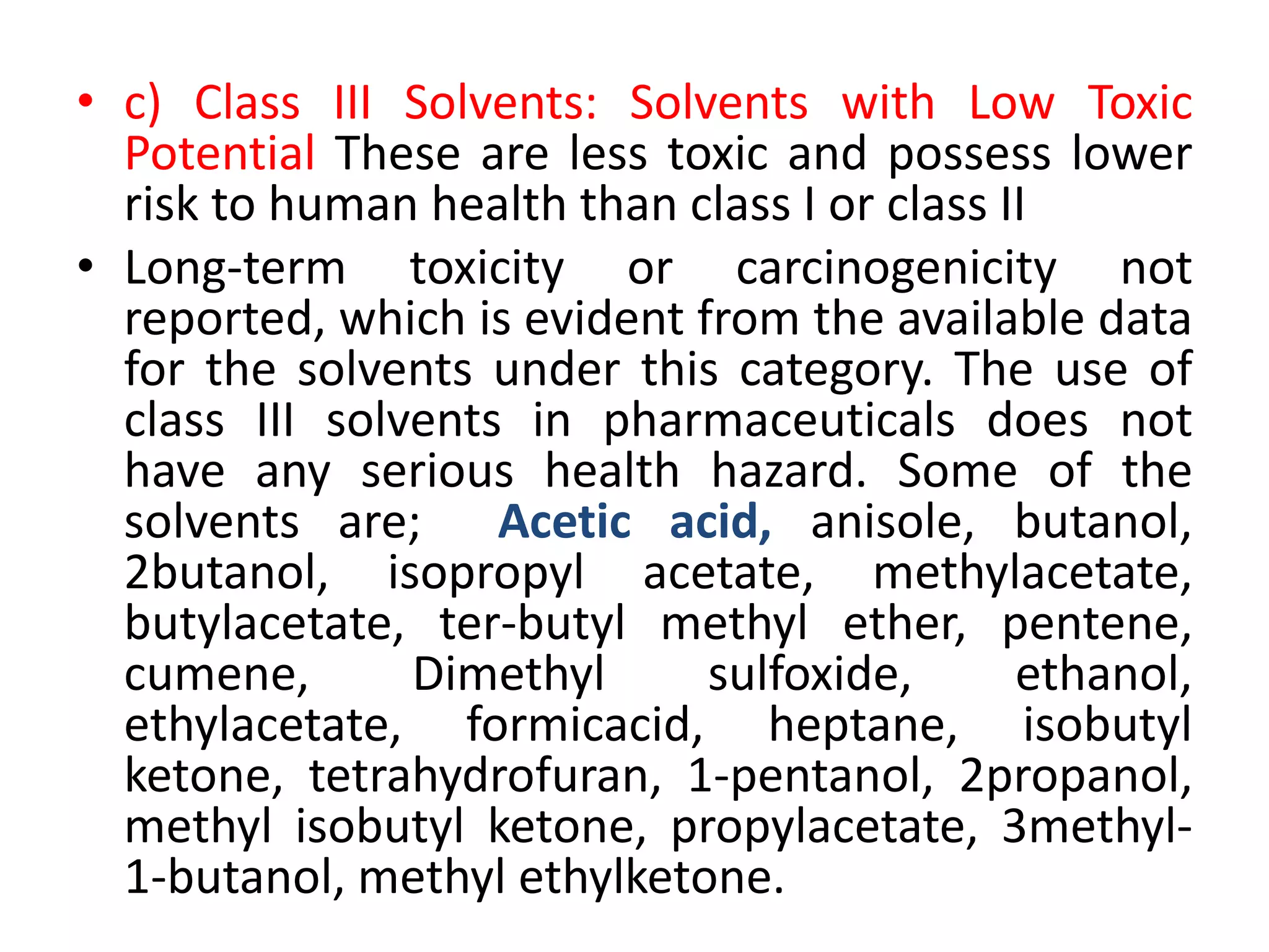 Impurities ICH Q3 Guidelines Au Vivek Jain | PPTX