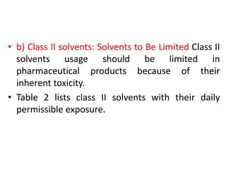 Impurities ICH Q3 Guidelines Au Vivek Jain | PPTX