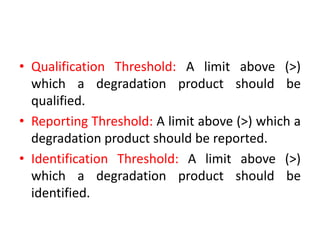 Impurities ICH Q3 Guidelines Au Vivek Jain | PPTX