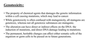 IMPURITIES IN API’s INCLUDING GENOTOXIC IMPURITIES.pptx | Chemistry ...