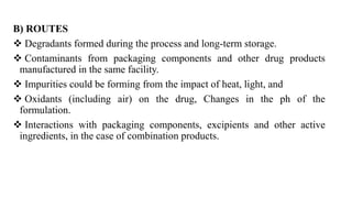 IMPURITIES IN API’s INCLUDING GENOTOXIC IMPURITIES.pptx | Chemistry ...