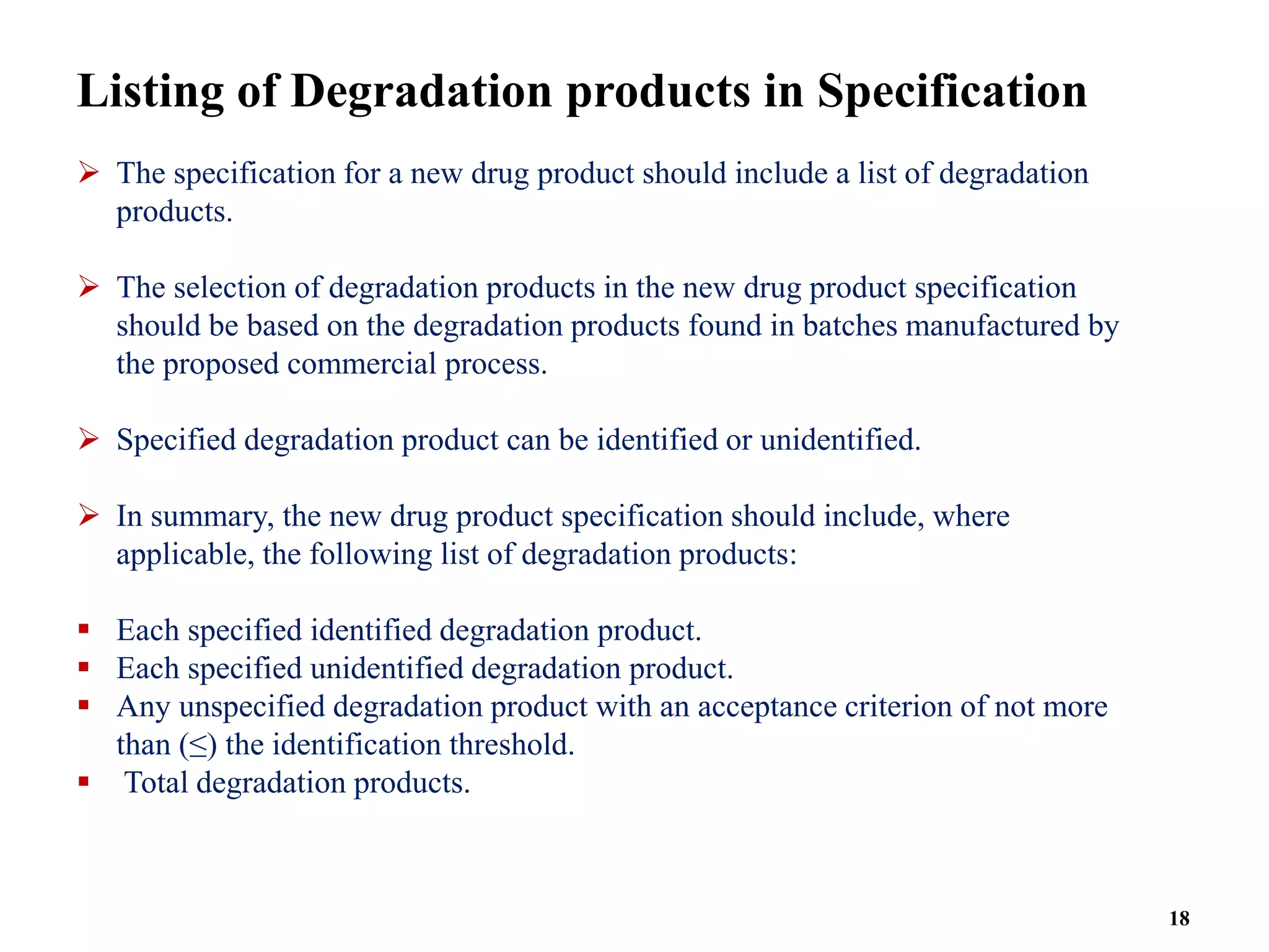 Impurities in drug substances and drug products | PPTX