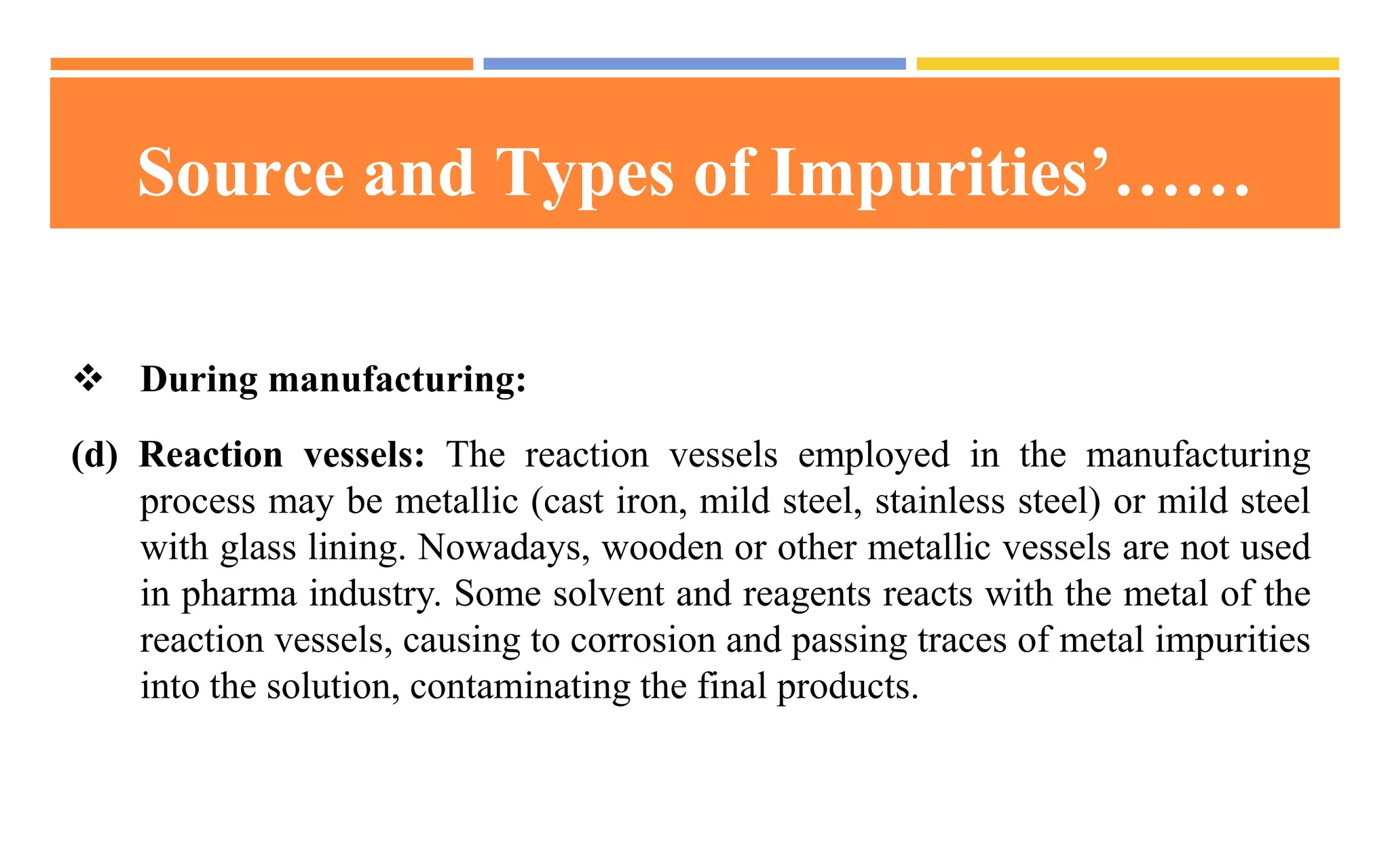 Impurities in pharmaceutical substances | PPTX