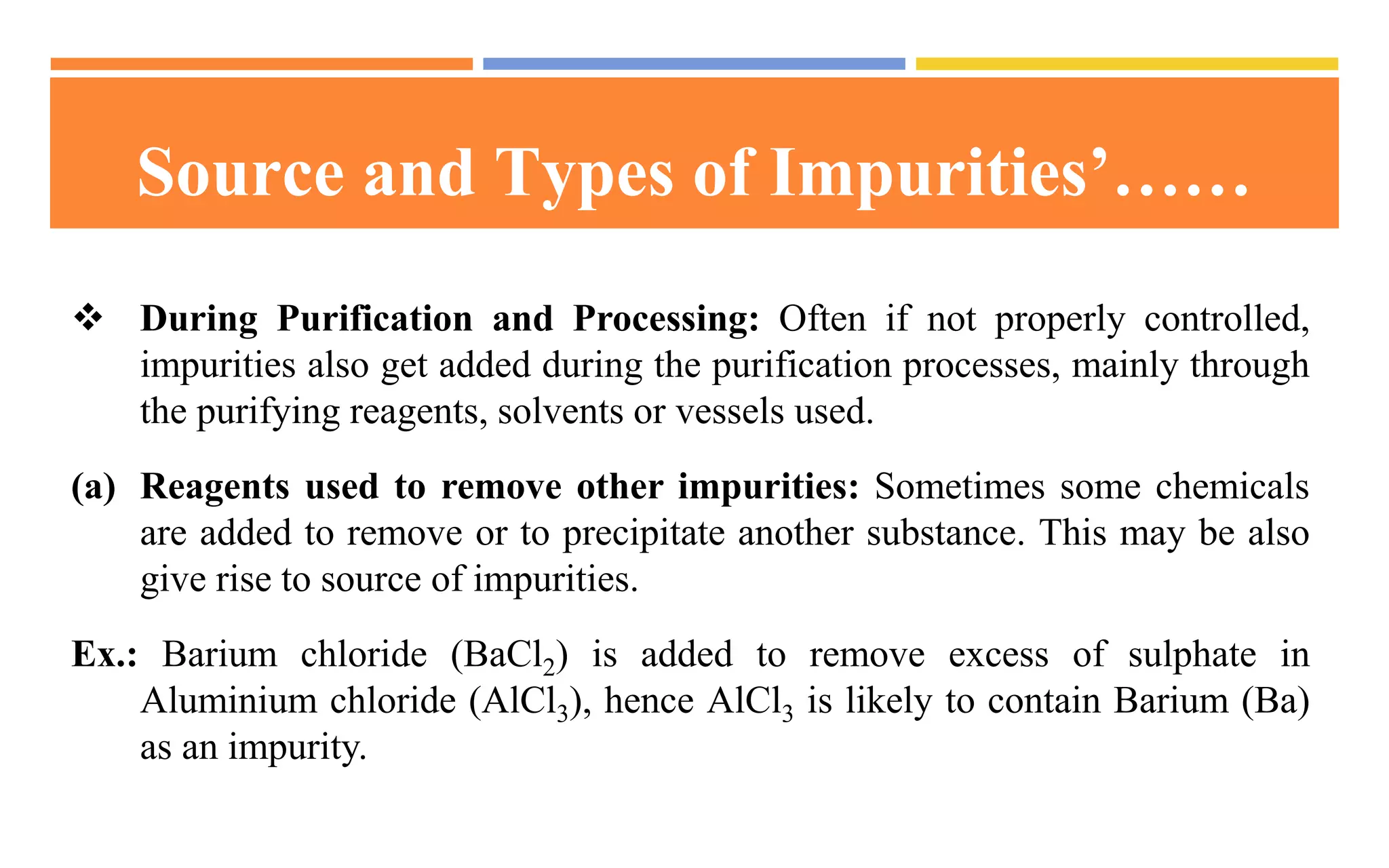 Impurities in pharmaceutical substances | PPTX