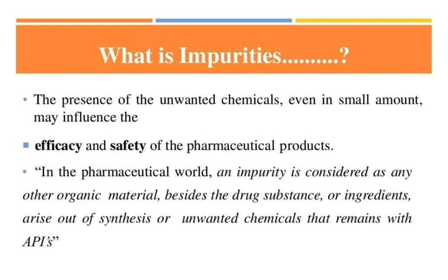 Impurities in pharmaceutical substances.pptx