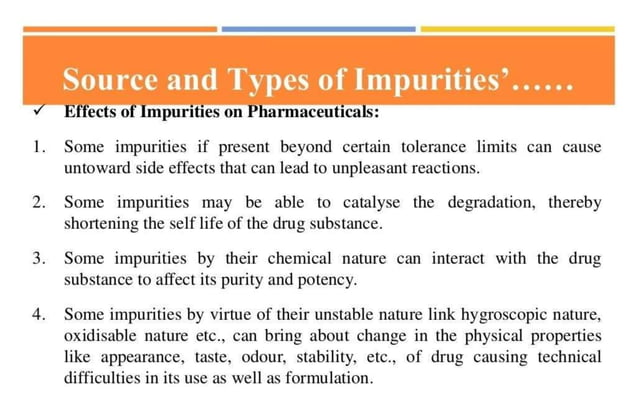 Impurities in pharmaceutical substances.pptx