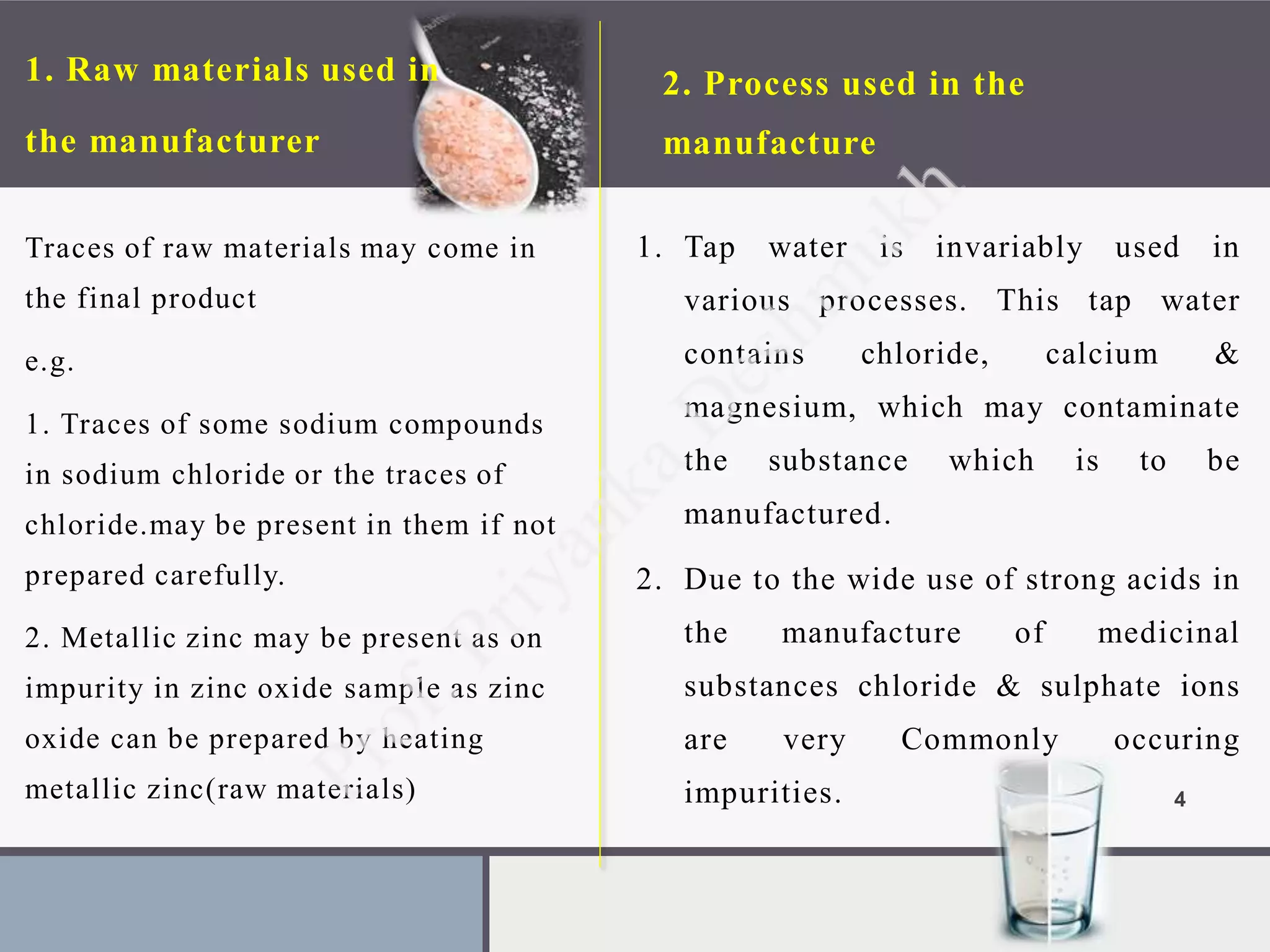Impurities in pharmaceuticals | PDF