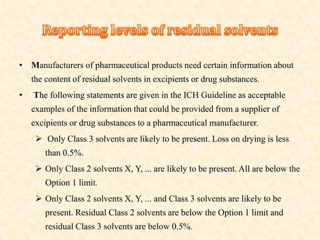 Impurities in residual solvents raj presentation | PPTX ...