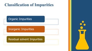 Impurities and it's types of impurities ICHQ3 | PDF