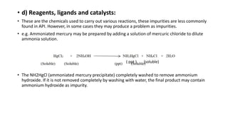 IMPURITY SOURCES AND TYPES | PPTX