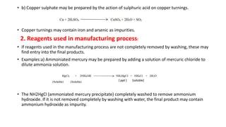 IMPURITY SOURCES AND TYPES | PPTX
