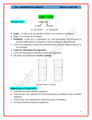 Impurity & Limit test.pdf