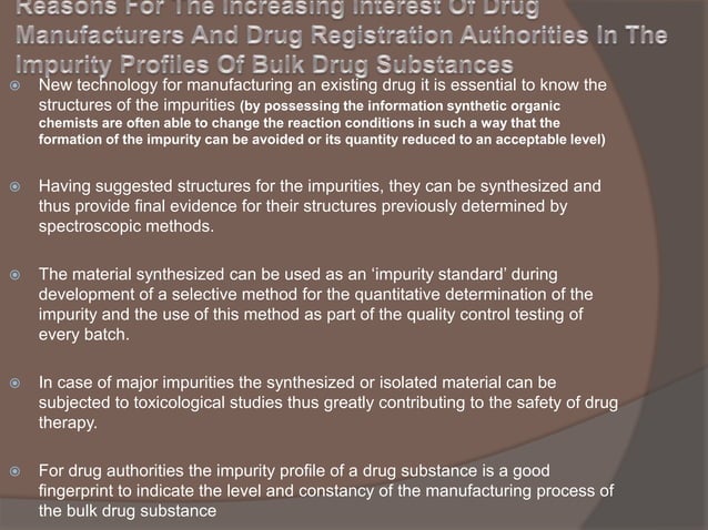 Impurity profiling and degradent characterization {presented by shameer ...